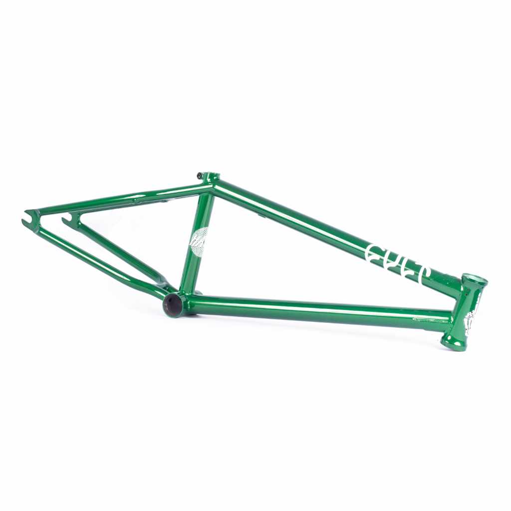 Cult Hawk Frame - Metallic Green | Cult BMX | Backyard BMX