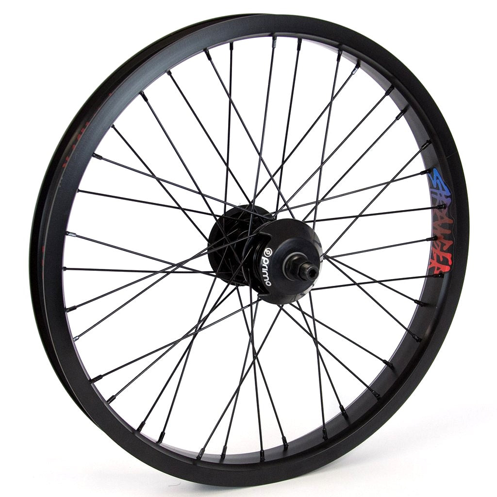 Stranger LHD Crux V2 Rear Wheel - Black Hub With Black XL Rim 9 Tooth