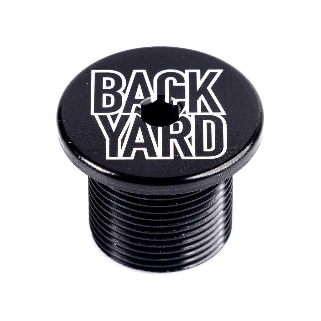 Backyard BMX fork Top Cap Black | Backyard BMX Hastings