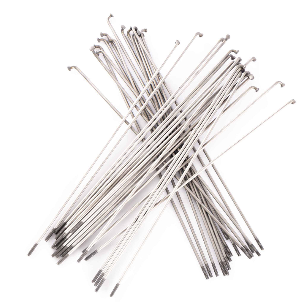USA Made Titanium Spokes Raw (pack of 36) | Backyard BMX