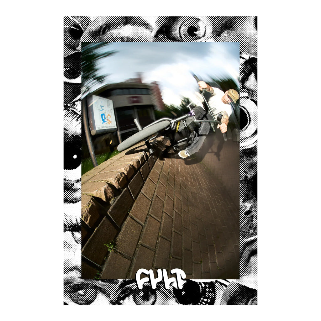 Cult Brandon Begin Poster | Cult BMX | Backyard Hastings