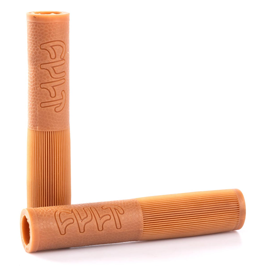 Cult Faith Flangeless Grip - Gum | Cult BMX | Backyard BMX Shop