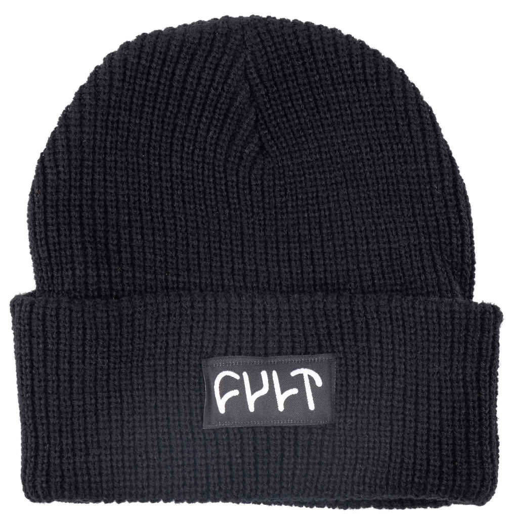Cult Witness Ribbed Beanie Black | Cult Crew | Backyard