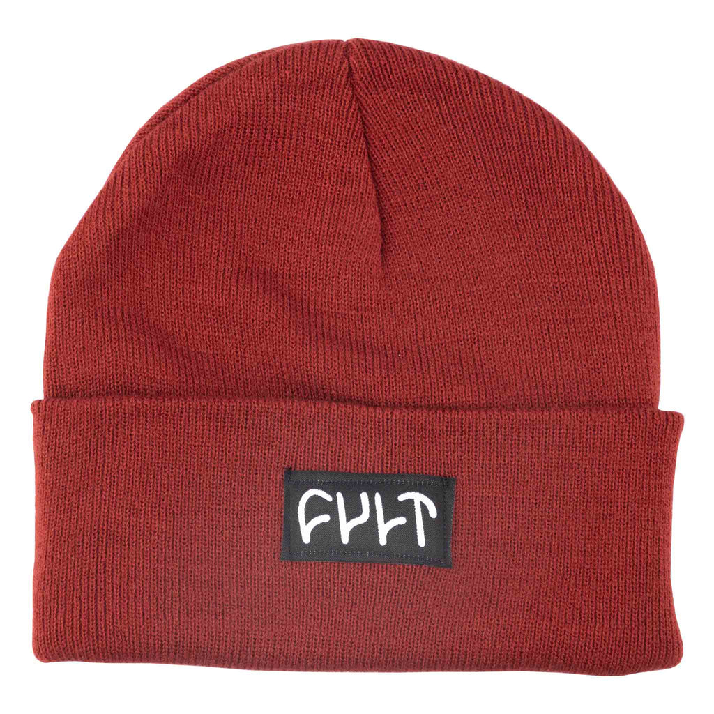 Cult Witness Beanie Red | Cult Crew | Backyard BMX