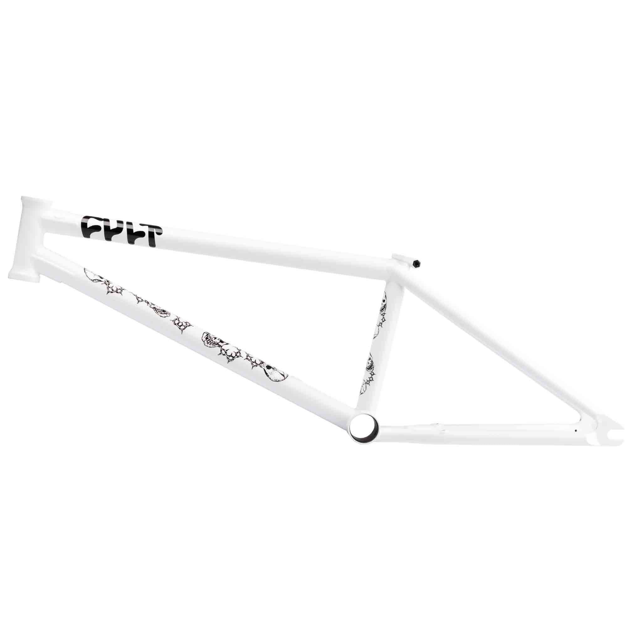 Cult BMX Corey Walsh Frame White | Cult BMX | Backyard BMX