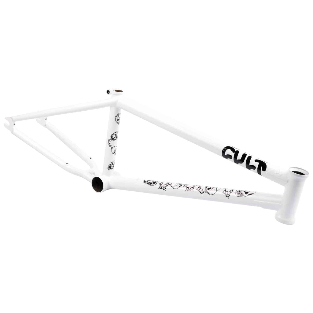 Cult BMX Corey Walsh Frame White | Cult BMX | Backyard BMX
