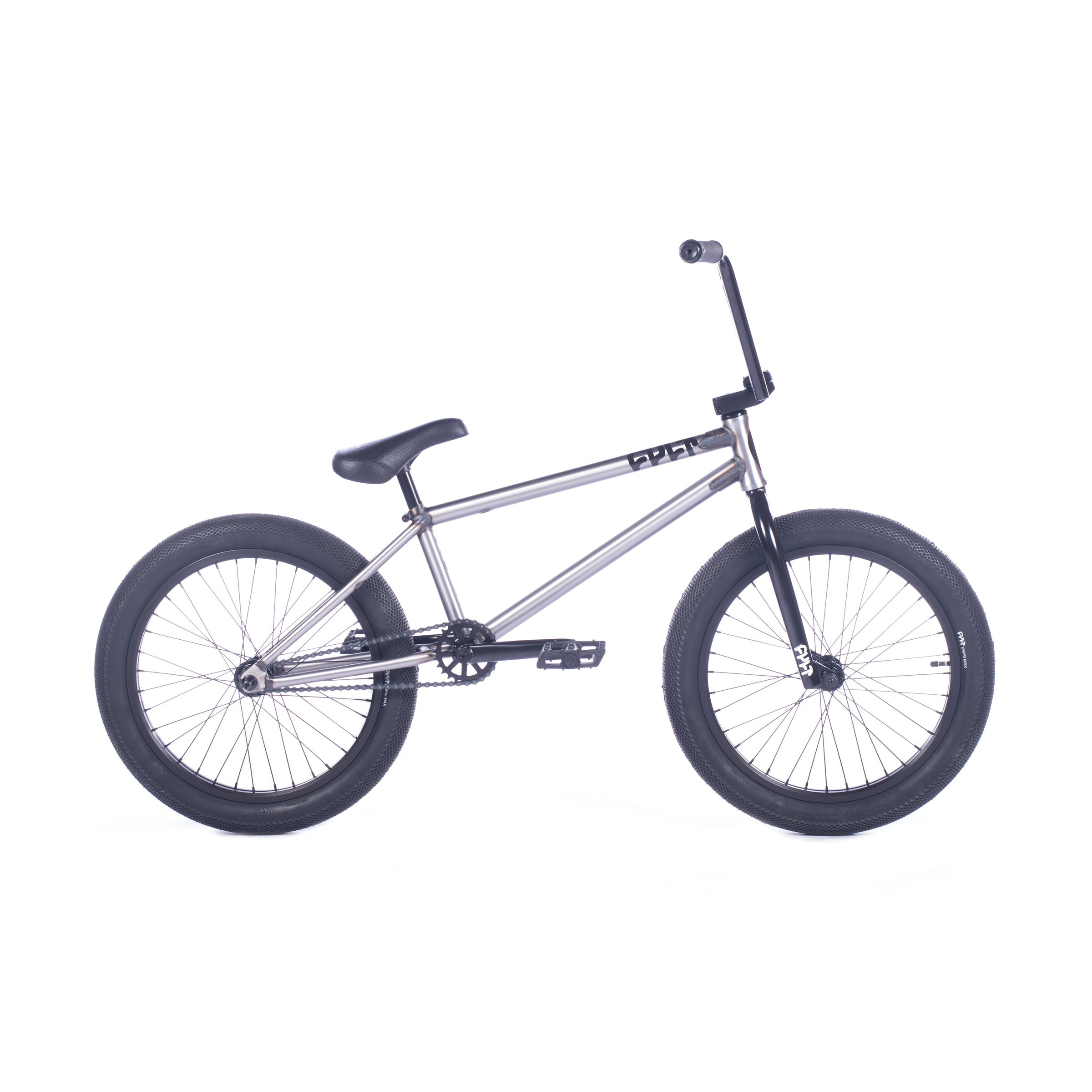 Cult Control BMX Bike 2024 Raw With Black Parts | Backyard