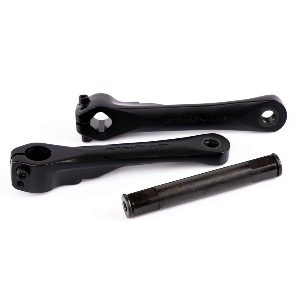 Primo Powerbite Alloy Cranks Black | Primo BMX | Backyard