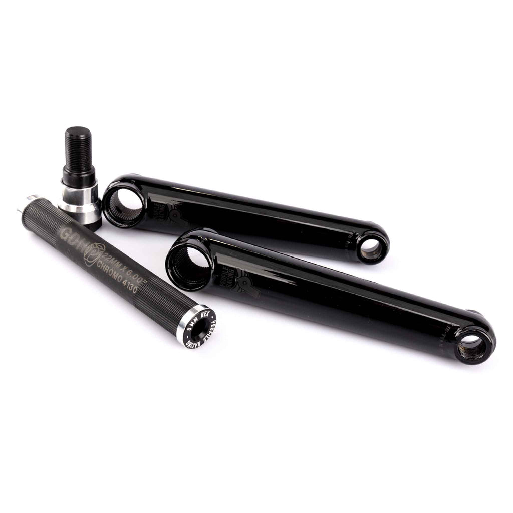 Profile Column Cranks Black | Profile BMX | Backyard BMX