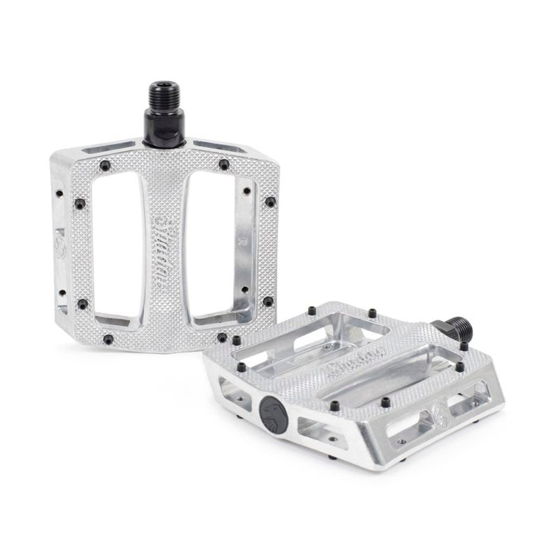 Shadow Metal Alloy Pedals - Raw Polish 9/16"
