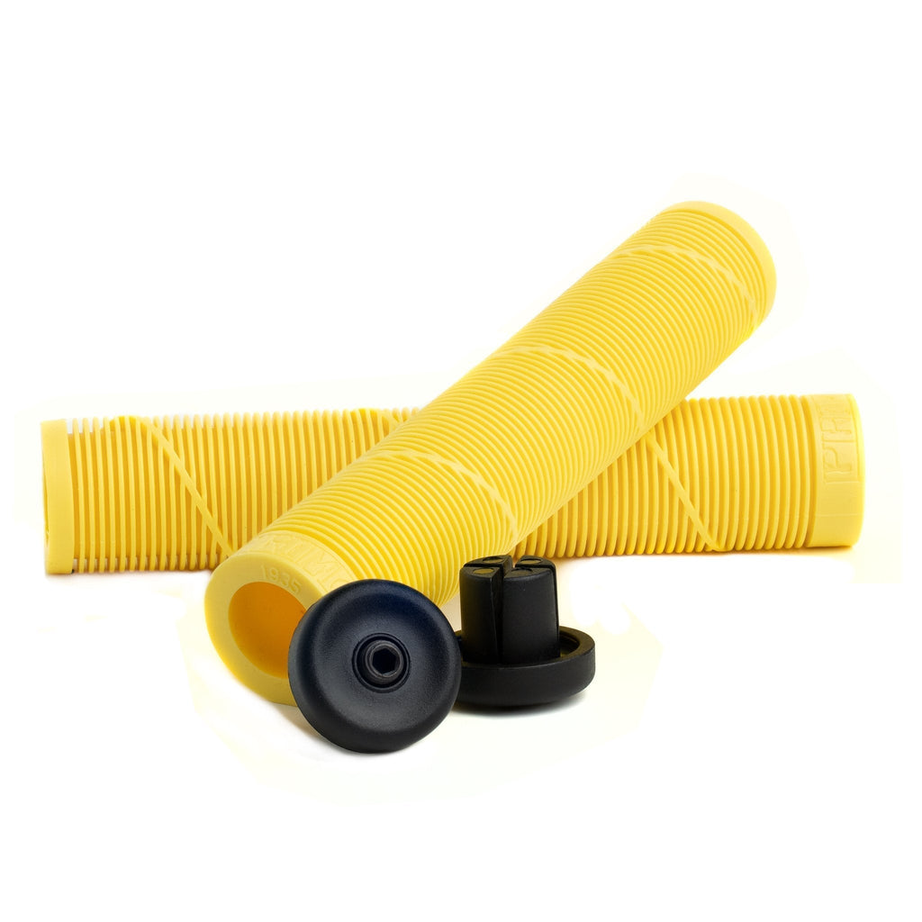 Primo Chase Flangeless Grip - Yellow – Backyard BMX