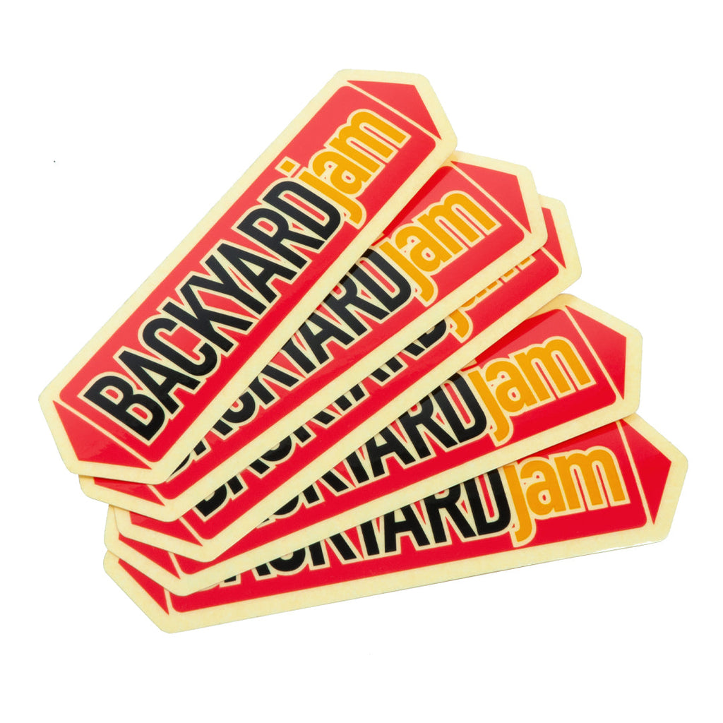 Backyard Jam Stickers - 5 Pack | Backyard BMX