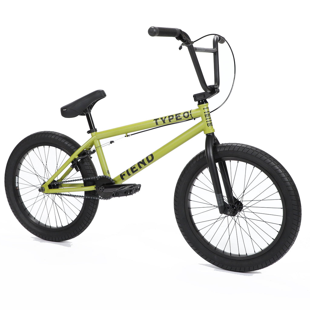 Fiend 2022 Type O 20" BMX Bike - Matt Fatigue Green 20.5"