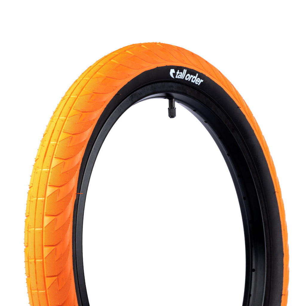 Tall Order Wallride 20" Tyre Orange 2.3 | Tall Order BMX